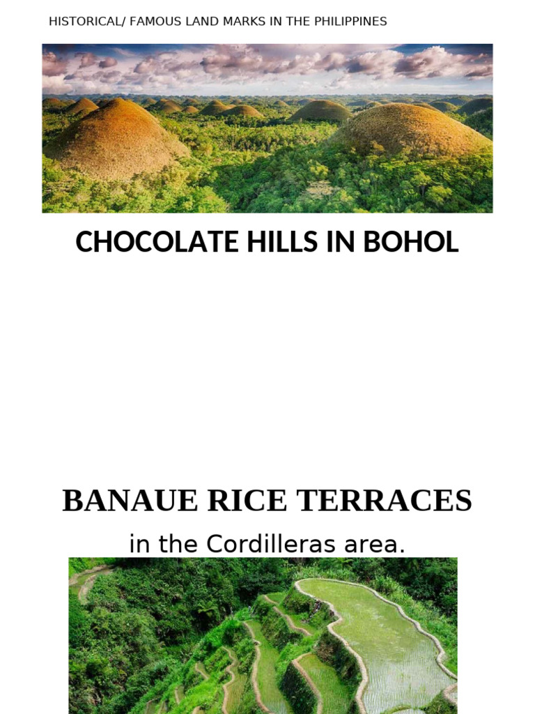 Famous Landmarks in the Philippines | PDF