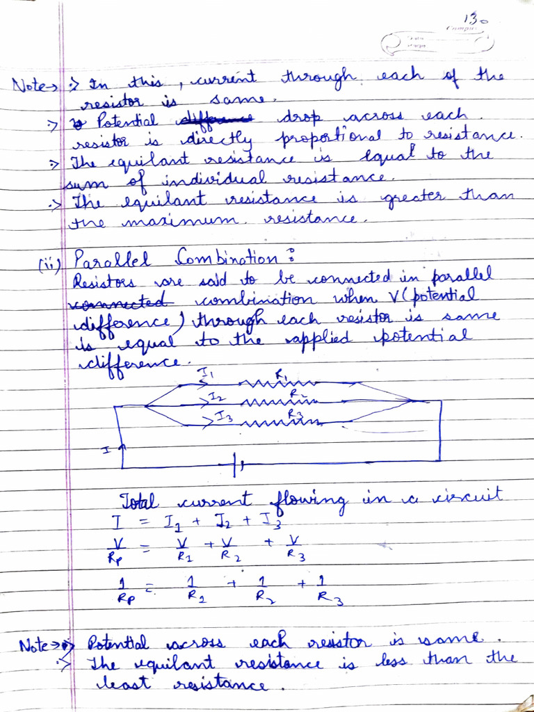 Current Electricity 2 | PDF