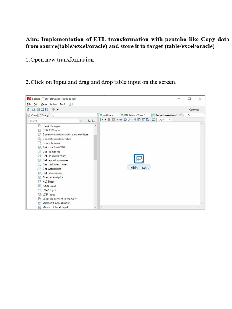 prac4 | PDF | Table (Database) | Comma Separated Values