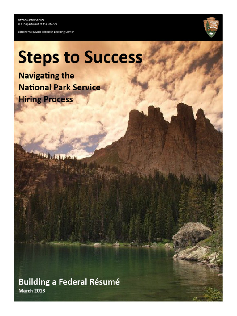 Federal Résumé Guide for NPS Applicants | PDF | Résumé | National Park ...