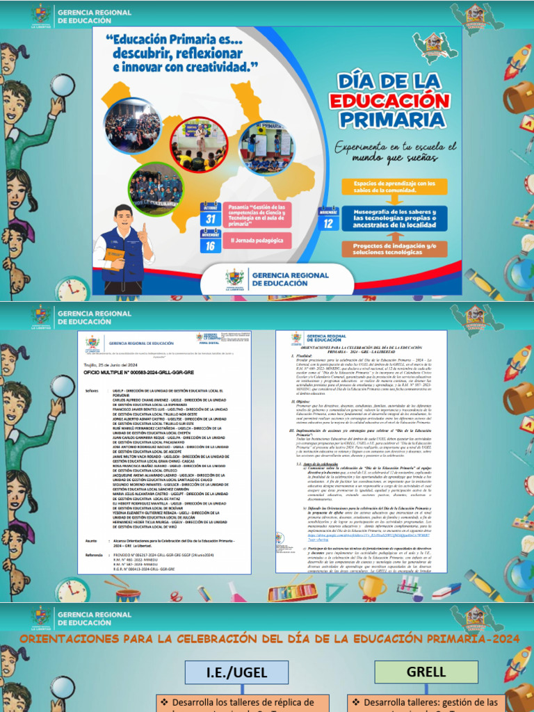 Primaria Orientaciones Día Educ. Primaria | PDF