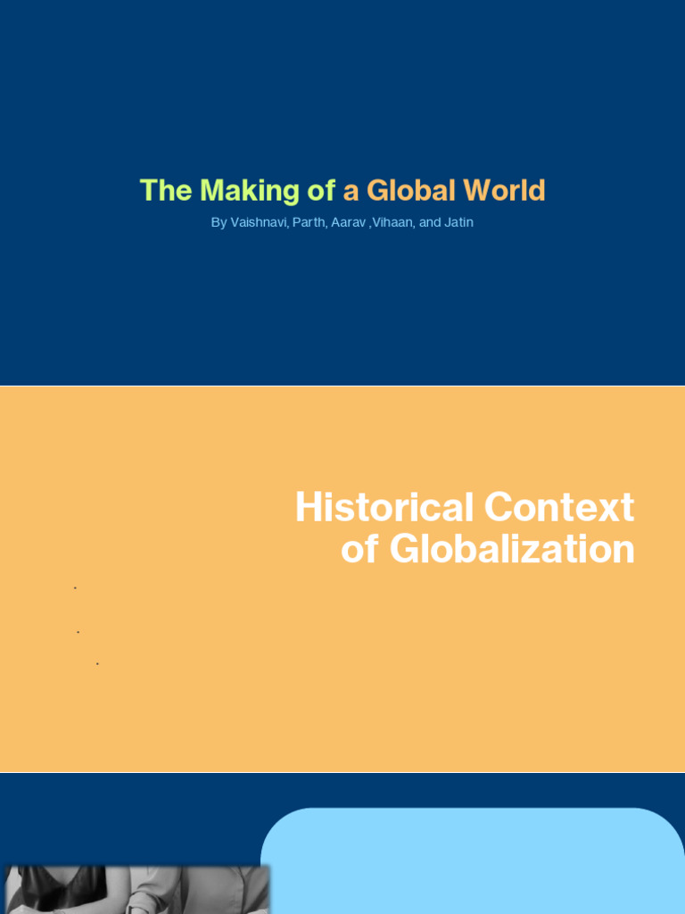 Interdisciplinary Project | PDF | Great Depression | Globalization