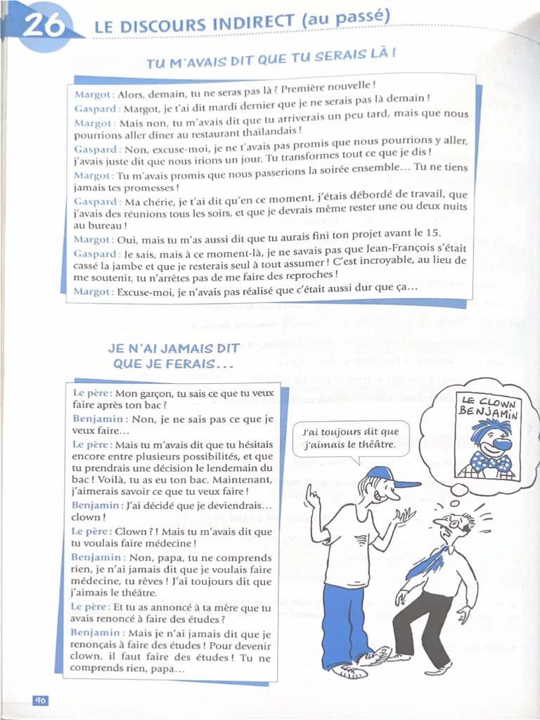 Discours Indirect | PDF