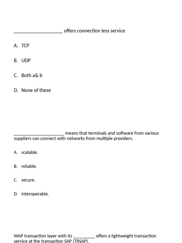 Unit 6 Pdf Transmission Control Protocol Data Transmission