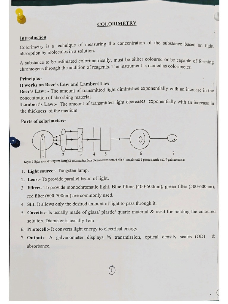 Biochemistry Practical-01 | PDF