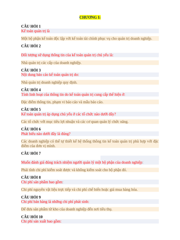 ktoan quản trị | PDF