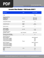 Superwool 607 HT Blanket, Datasheet | PDF | Thermal Insulation ...