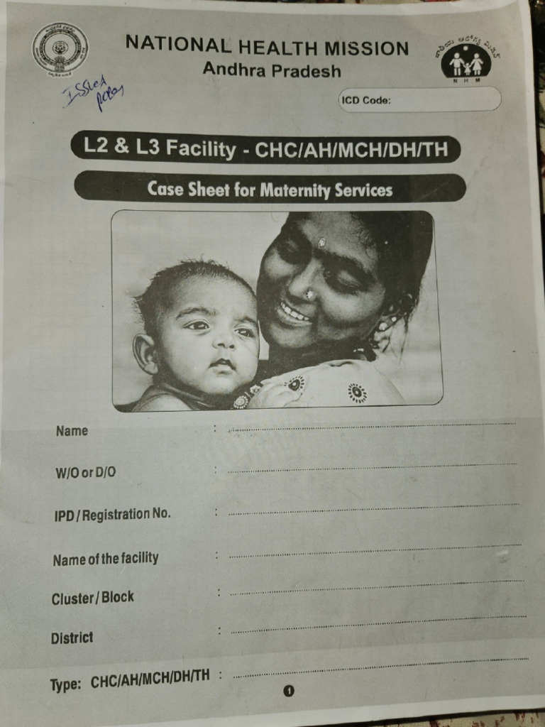 Obstetrics Casesheet | PDF