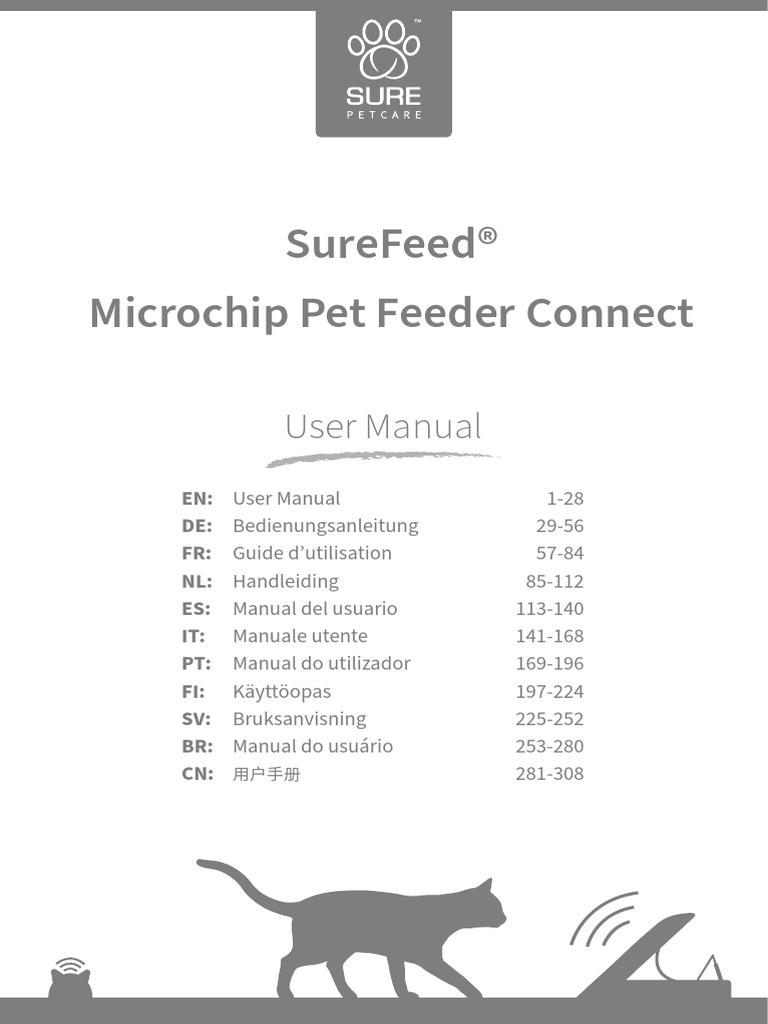 Microchip+Pet+Feeder+Connect+User+Manual_WEB | PDF | Mobile App | Radio ...