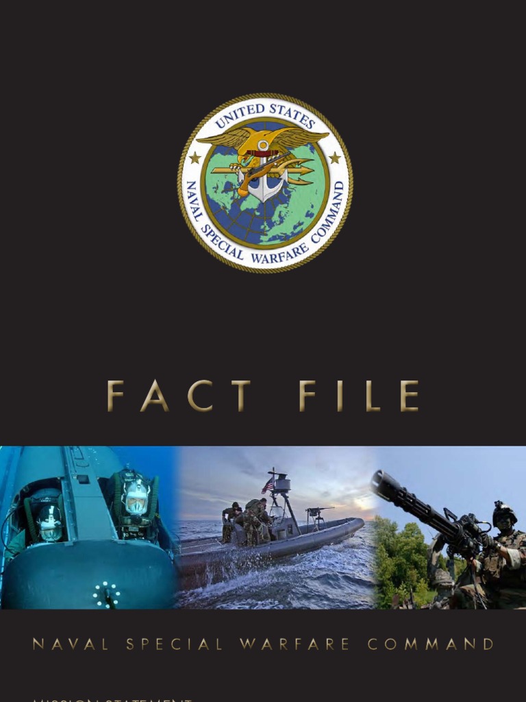 Naval Special Warfare Command - Fact File: Mission Statement | PDF ...