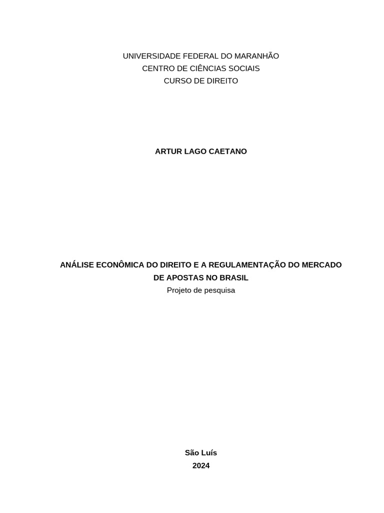 Projeto de Pesquisa (GEDID) . | PDF | Economia | Brasil