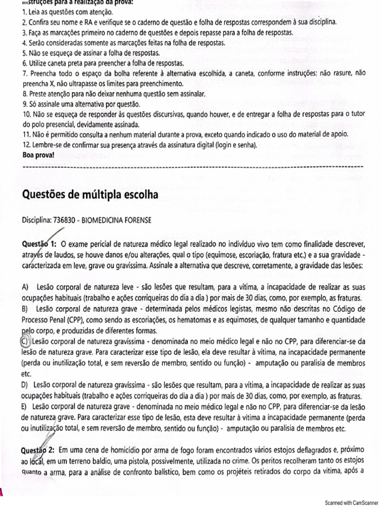 Prova Forense Nova | PDF