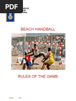 Ihf - Handball Rules Book | PDF | Referee | Sports Rules And Regulations