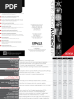 GE MRI Acronym Chart QRG | PDF | Imaging | Magnetic Resonance Imaging