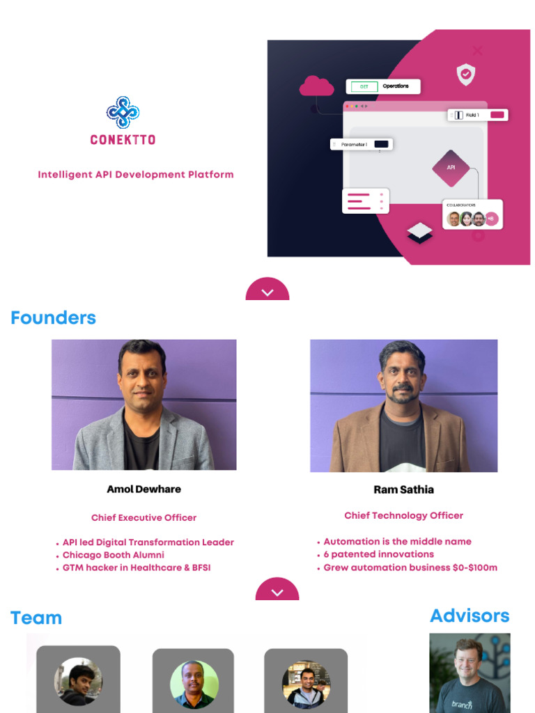 Conektto - Pitch Deck - V1 | PDF | Computing | Information Technology