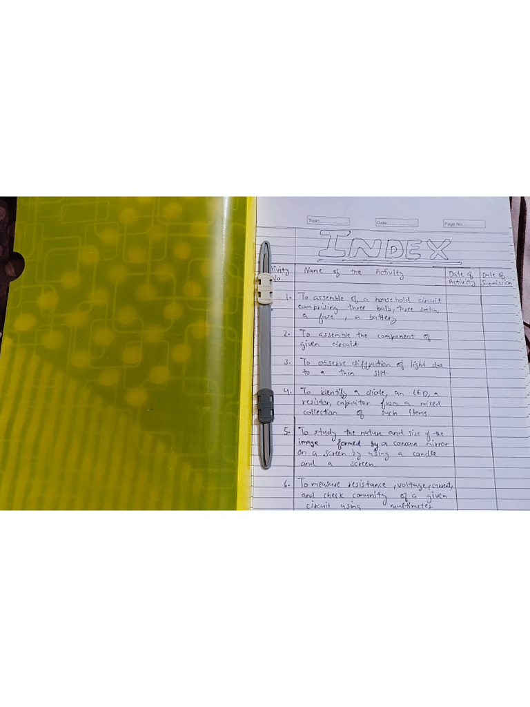 Physics Activity File Class-12 | PDF