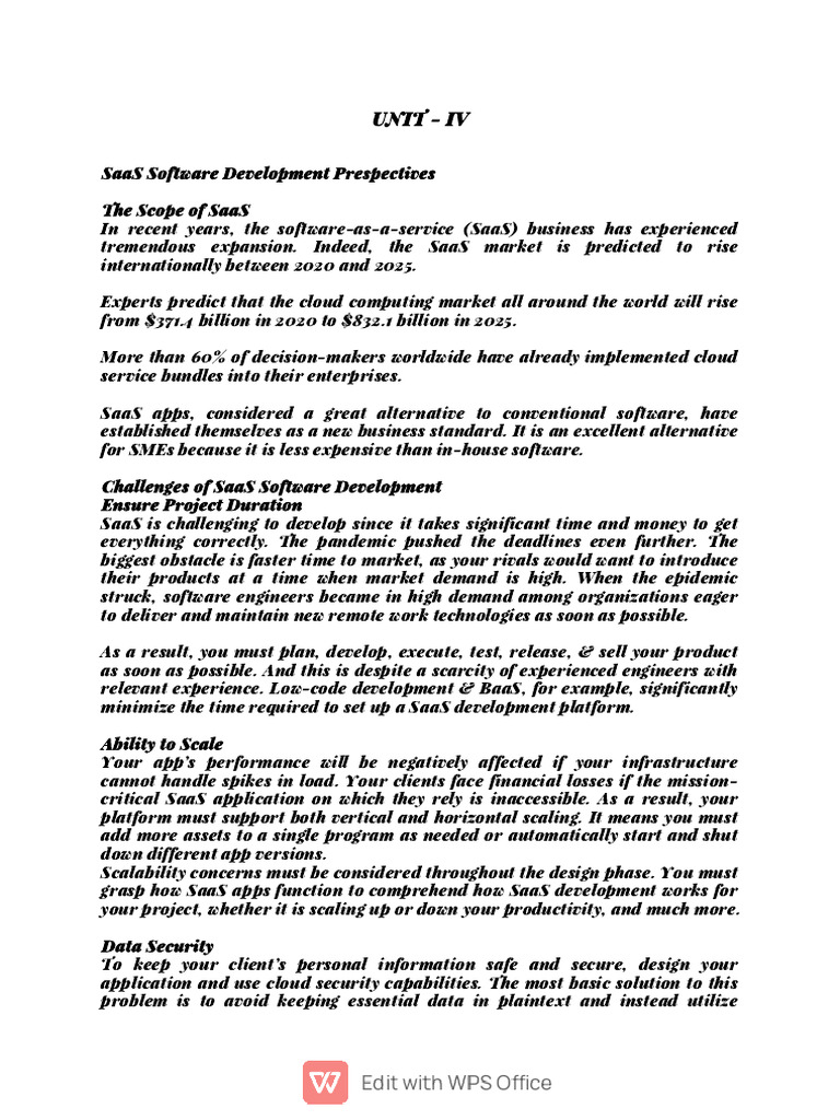 Cloud Computing Unit 4and5 | PDF | Cloud Computing | Security