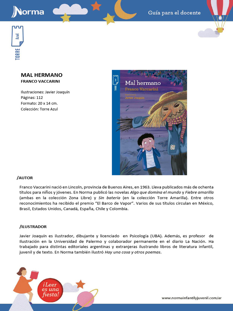 Mal hermano: aventuras y miedos | PDF | Las emociones | Temor