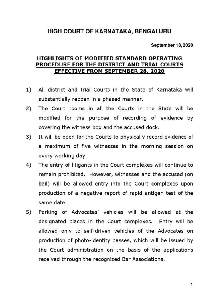 Sops | PDF | Advocate | Courtroom