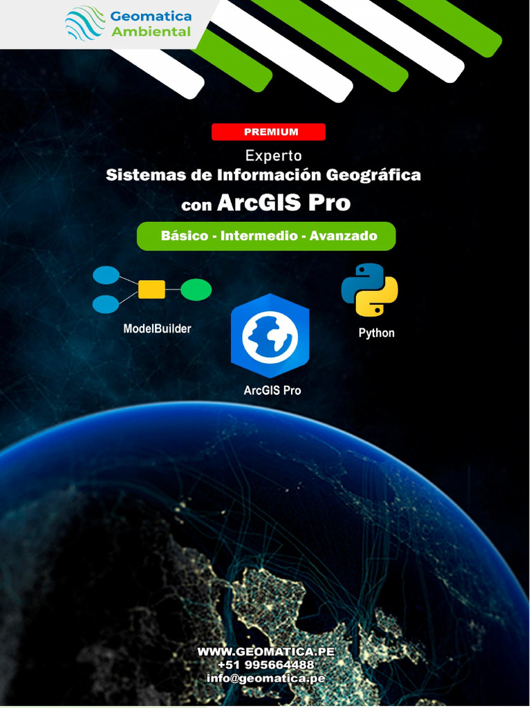 2024 SIG ArcGIS Pro Experto | PDF | Sistema de información geográfica ...