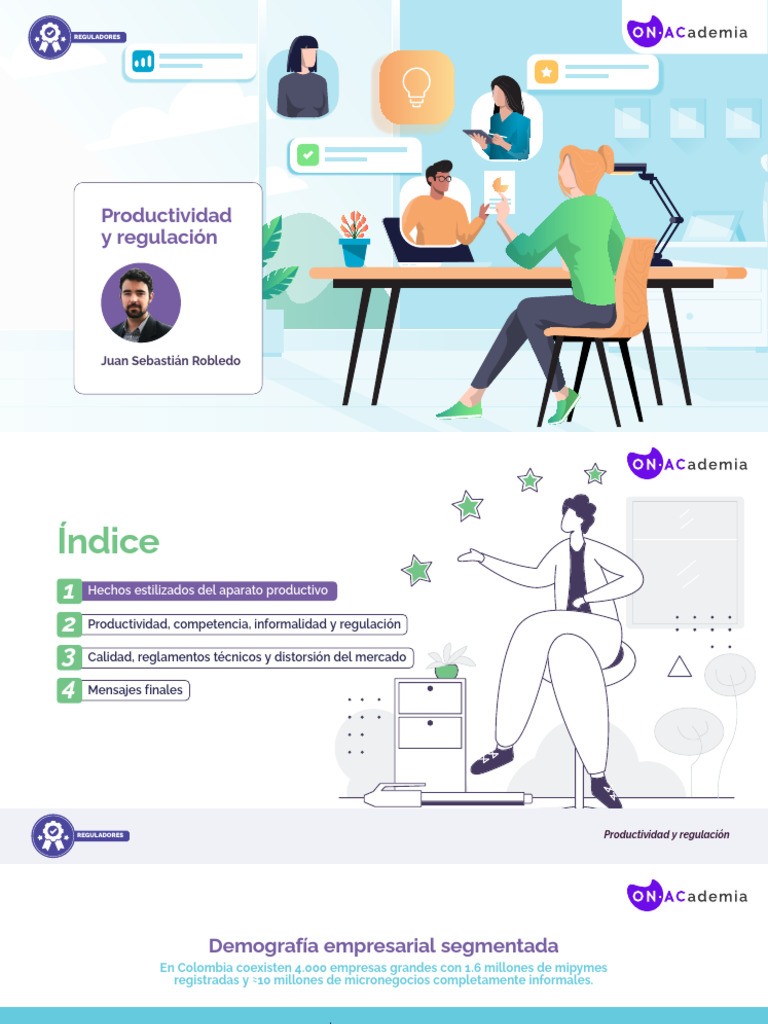 Juan Sebastian Robledo - Productividad y Regulación | PDF | Colombia ...