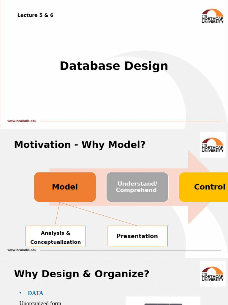 Lecture 5 & 6 - Database Design | PDF | Database Design | Databases Lecture 5 & 6 - Database Design | PDF | Database Design | Databases