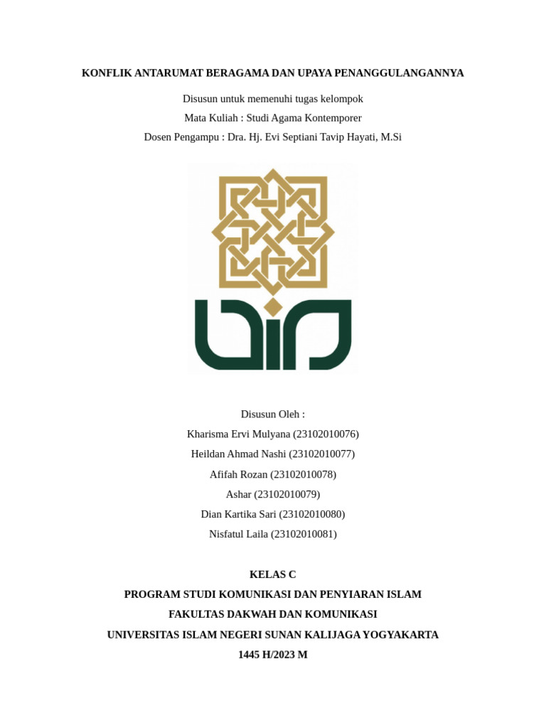 Template Makalah | PDF