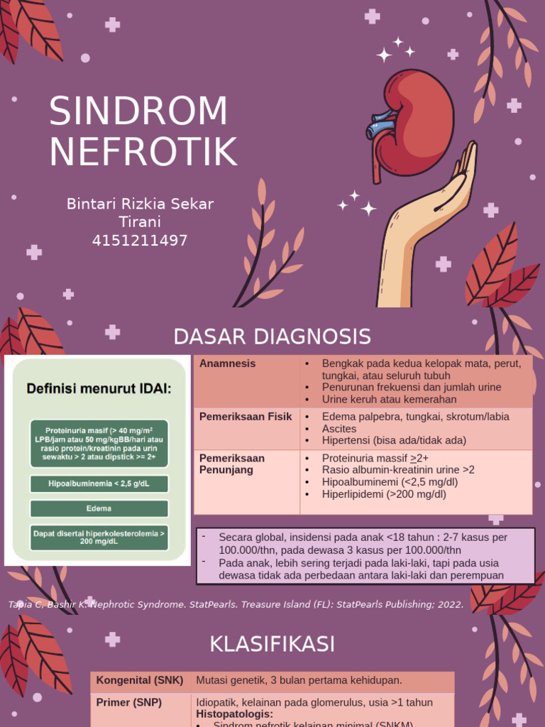 Panduan Lengkap Sindrom Nefrotik | PDF