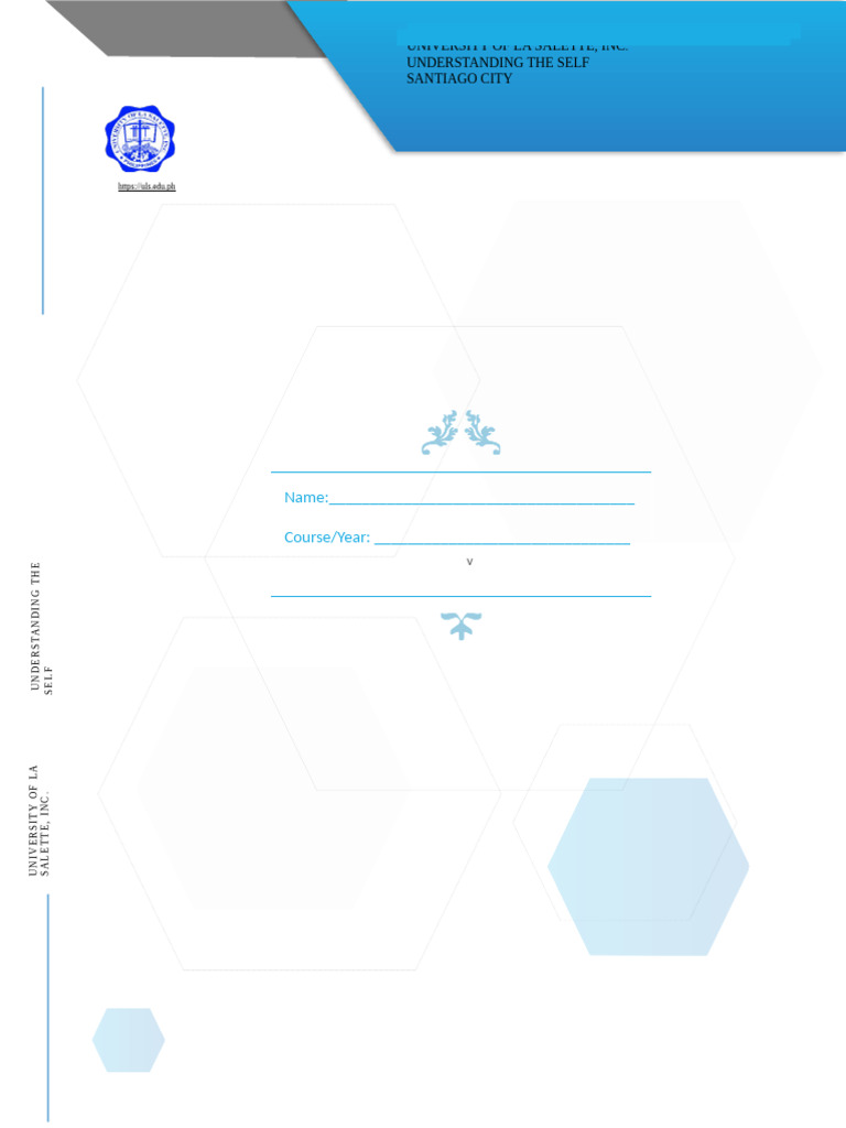 Prelim-Modules-in-UTS | PDF | Id | Self Concept