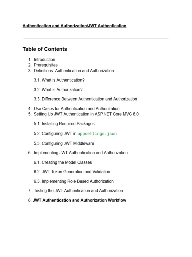 Authentication - Authorization - JWT Token - HSM | PDF | User (Computing) | Login