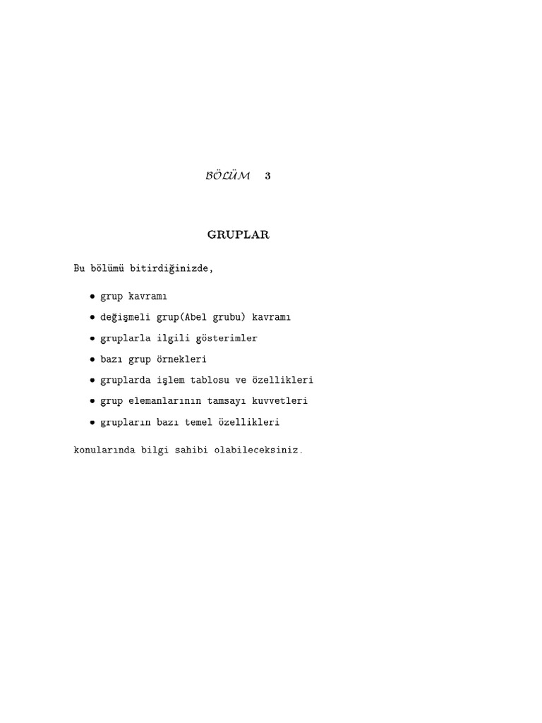 Bolum 3 | PDF
