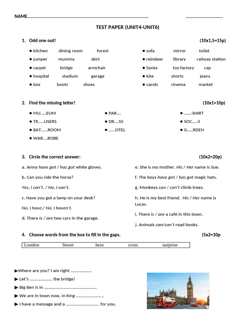 cls 3-U4-U5-U6 | PDF | Bedroom | Home