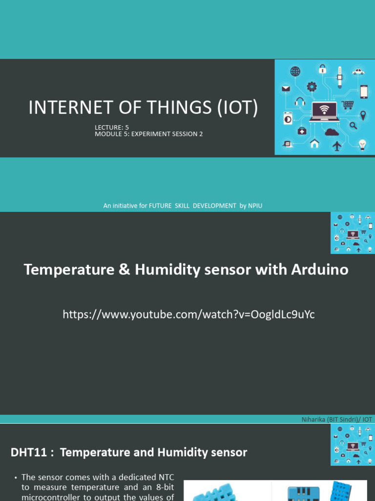 Iot - Experiment Session 2 | PDF | Servomechanism | Equipment