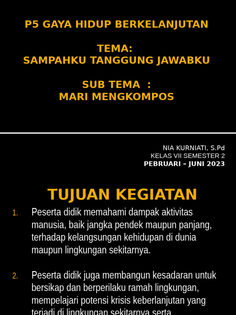 Mari Mengkompos by Nia-1 | PDF
