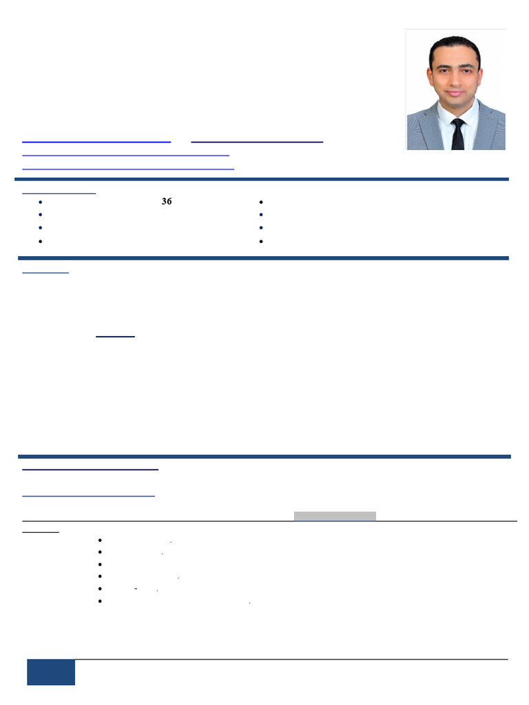 DR - Mohamed Sharaky C.V June. 2023 | PDF | Marketing | Marketing Strategy