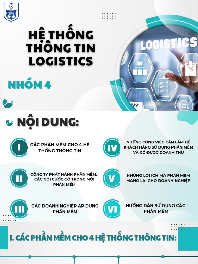 Bài Số 2 - httt Logistics | PDF