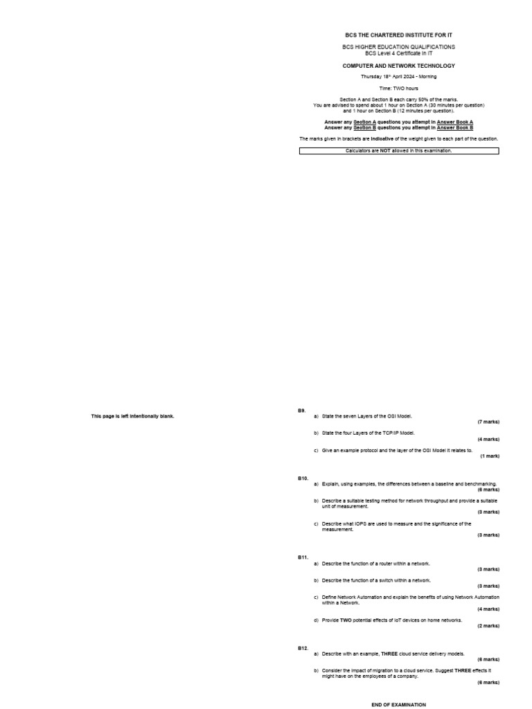 past papers | PDF | Computer Engineering | Computer Architecture