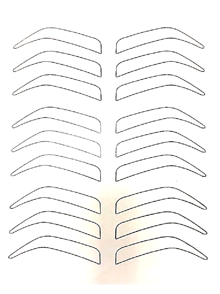 Molde de Cejas | PDF