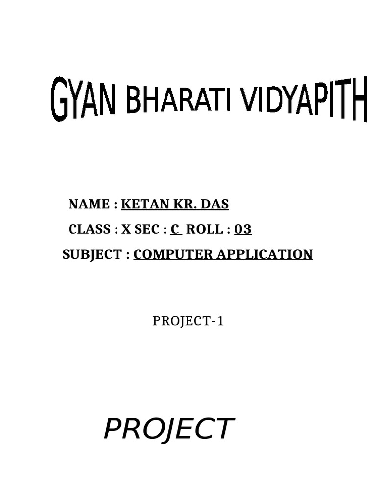 Class 10 Board Project 2 | PDF | String (Computer Science) | Data