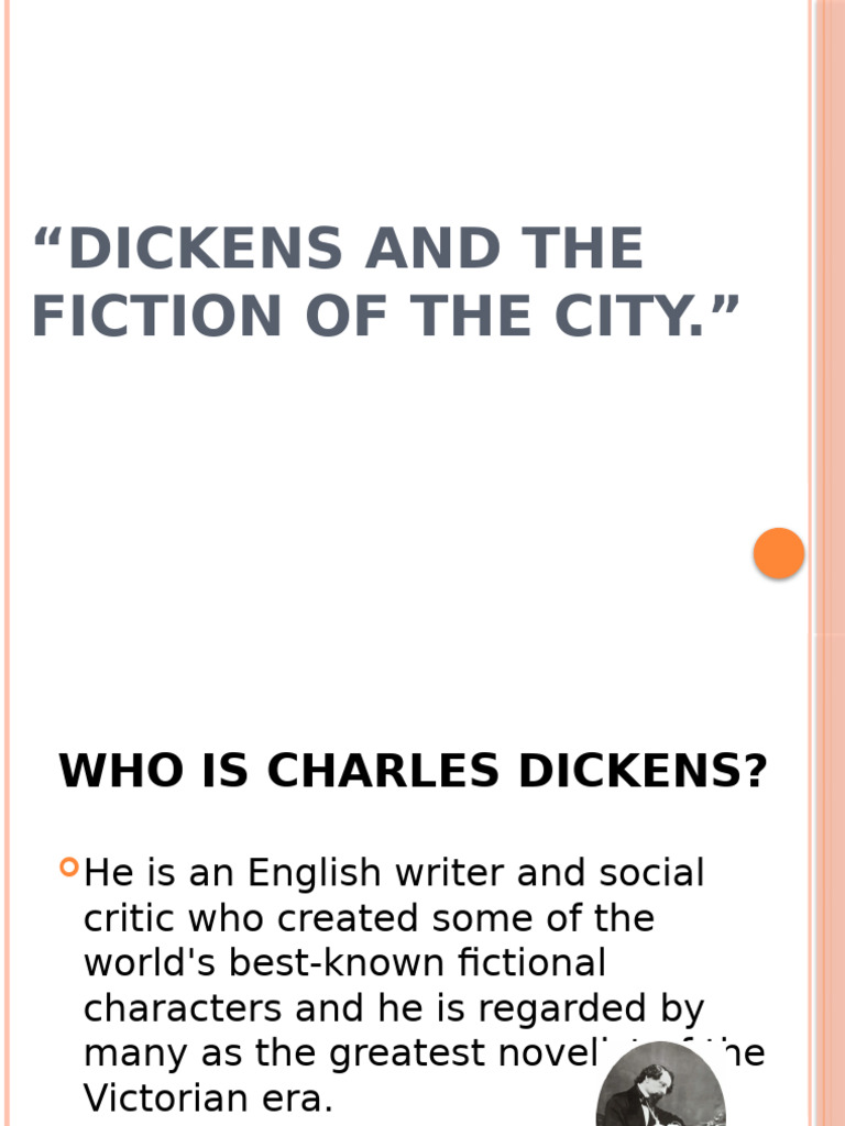 Novel Presentation 1 | PDF | Charles Dickens
