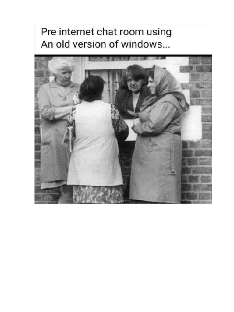old window chat | PDF