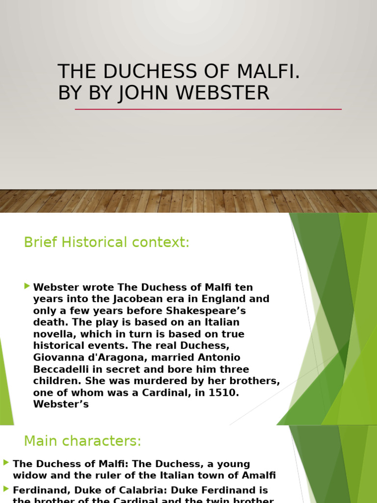 The Duchess of Malfi | PDF