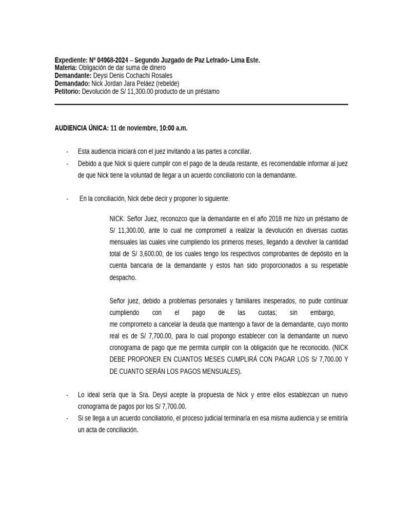 Proceso de ODSD - Nick Jara. | PDF