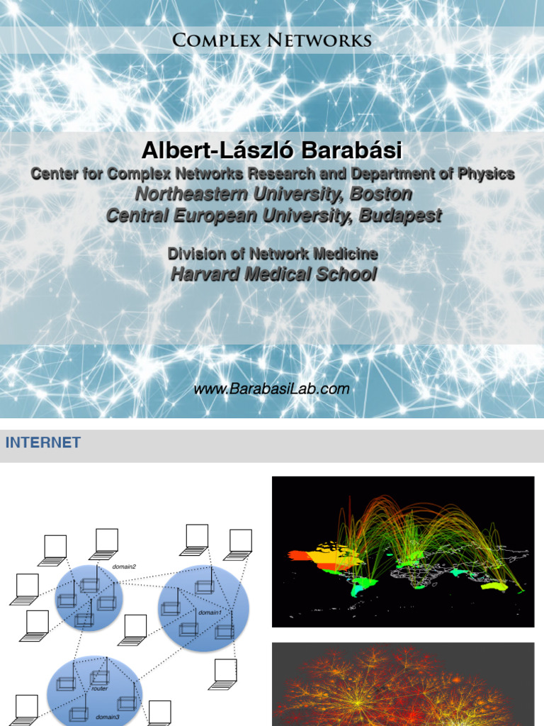 Barabasi CNDay2013 | PDF | Mathematical Relations | Combinatorics