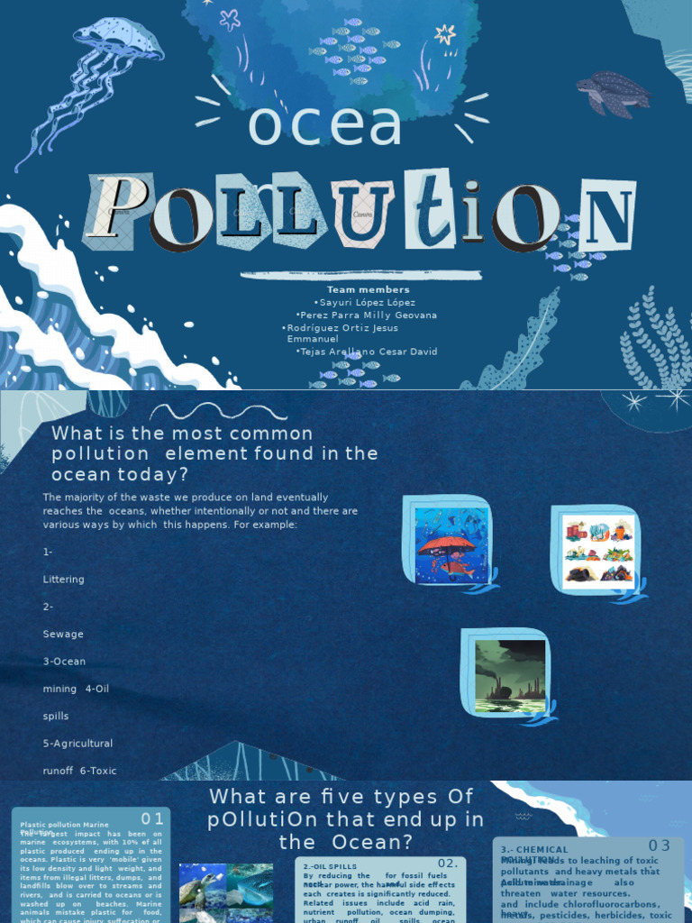 Ocean 20241210 133942 0000 | PDF | Oceanography | Water Pollution