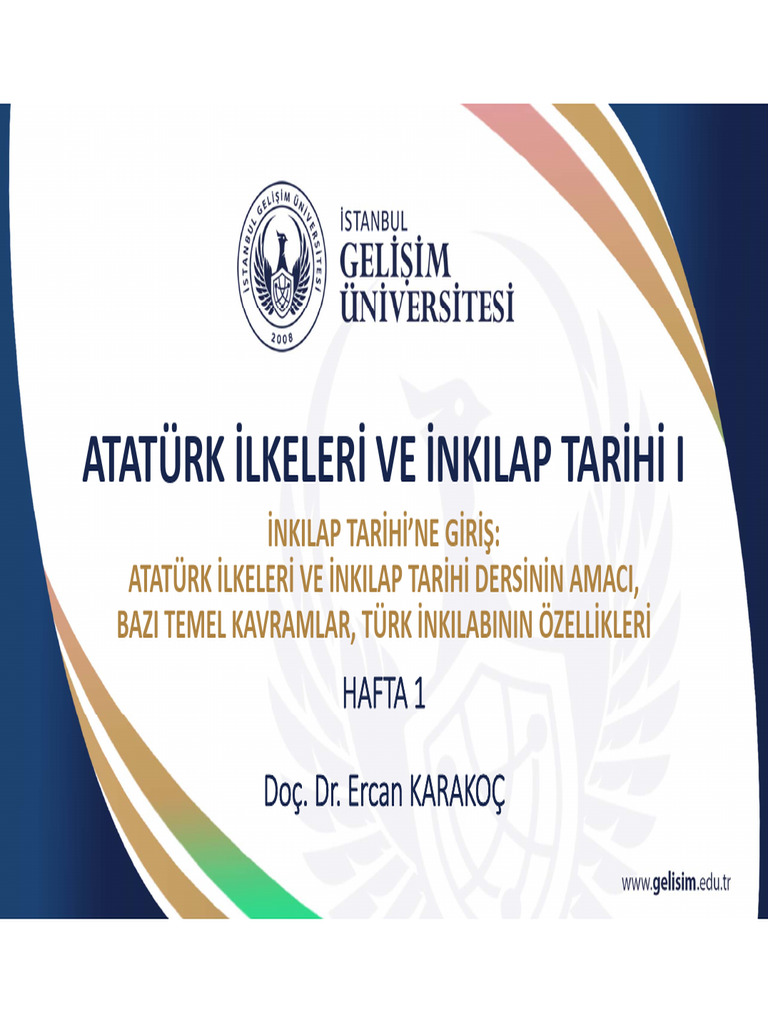 Hafta01 Ata1-Tr Ekarakoc | PDF