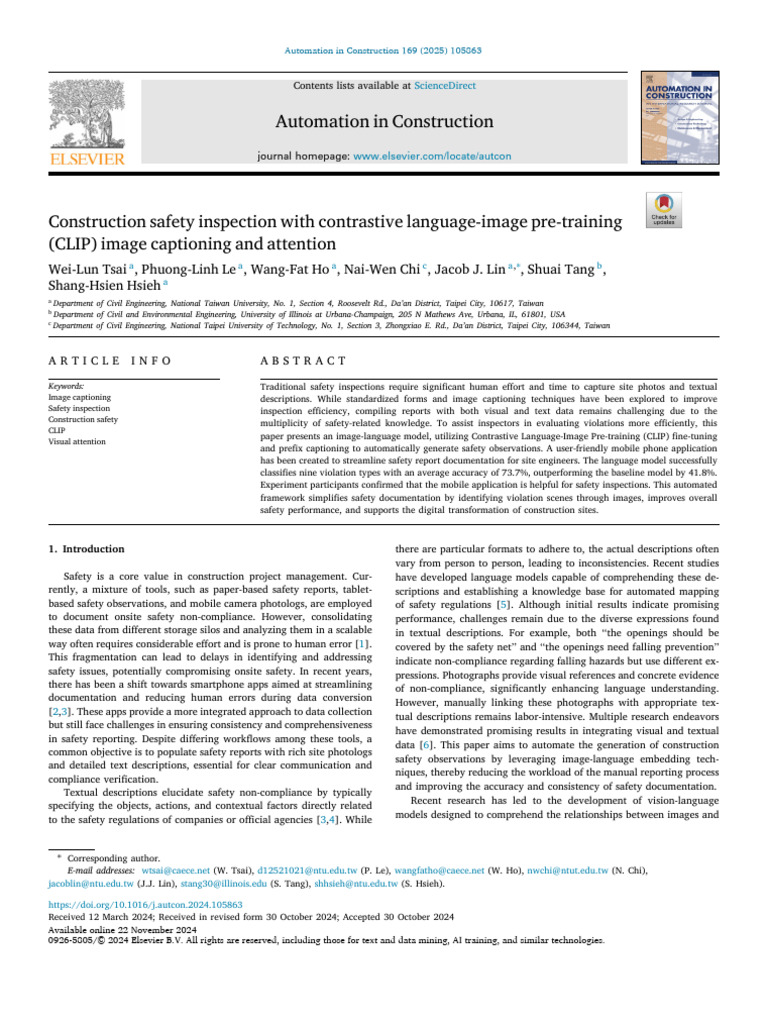 Automation in Construction | PDF
