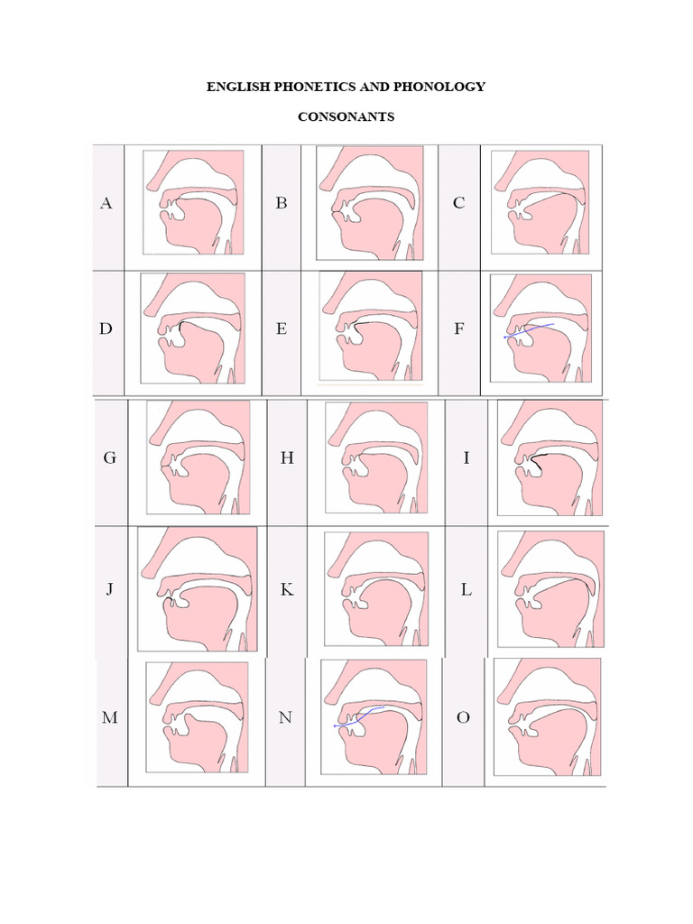 Updated Consonants | PDF