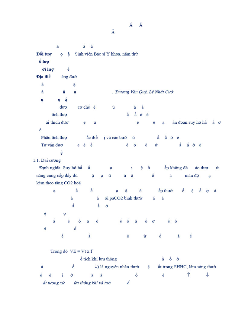 LEC22.S3.5.MD - Suy hô hấp cấp-mẫu 2B | PDF