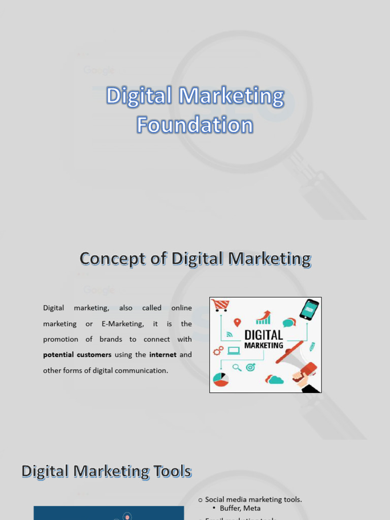 Digital Marketing Strategies & Tools Guide | PDF | Digital Marketing ...